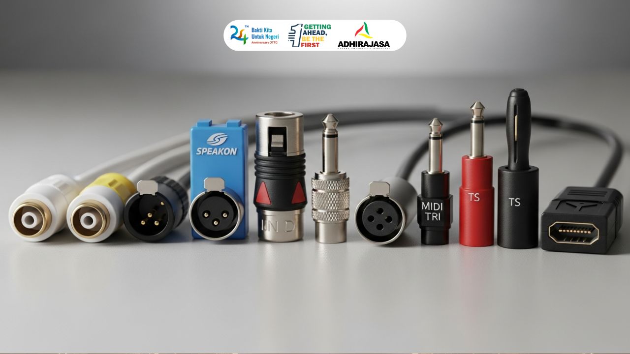 8 Jenis-jenis Konektor Audio dan Kegunannya - Kirana Adhirajasa